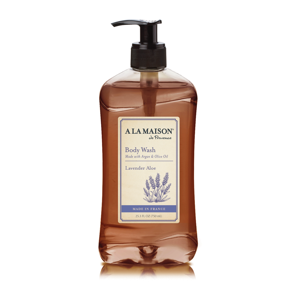 Lavender Aloe Body Wash 25.36 fl.oz – A la Maison de Provence